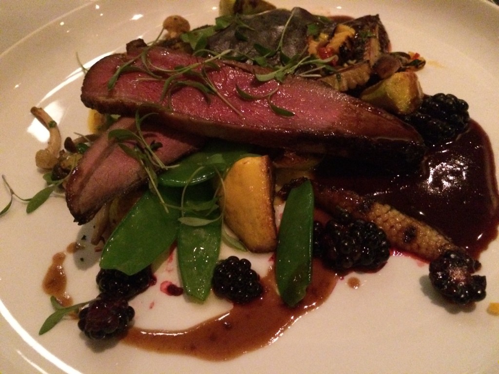 Oval Room pan roasted duck breast - Been There Eaten That