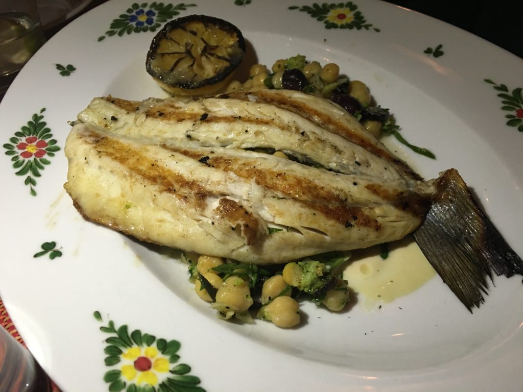 Osteria Morini branzino - Been There Eaten That