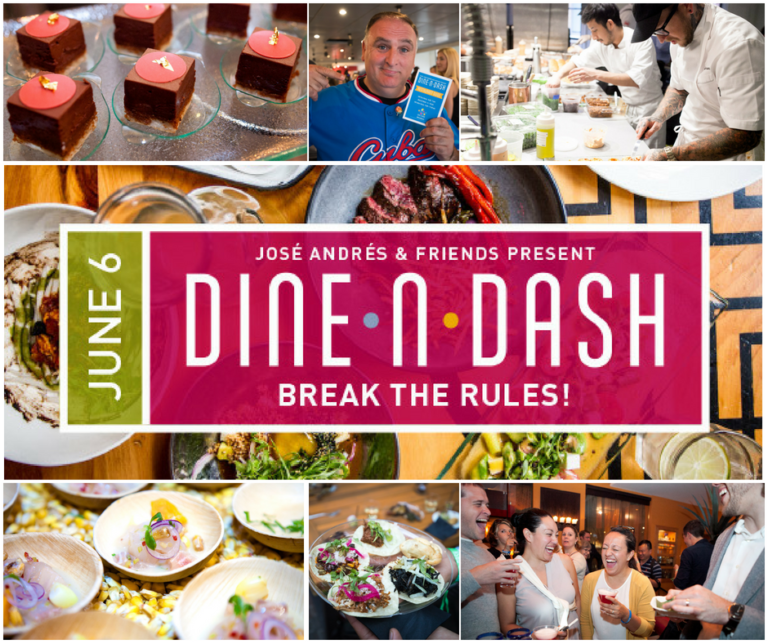 Dine N' Dash | Jose Andres event Benefits World Central Kitchen